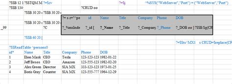 CRUD EXCEL InterSystems Developer Community Microsoft Windows REST API