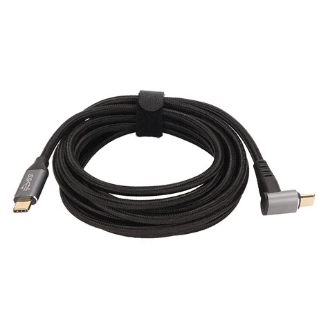 90 Degree Usb C Cable 4k 60hz Supports Pd100w Type C 31 Gen2 Full