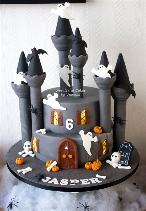 Haunted Halloween Castle Cake Vampire Castle Cake Haunted Birthday