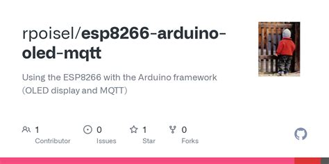 GitHub Rpoisel Esp Arduino Oled Mqtt Using The ESP With The Arduino Framework OLED