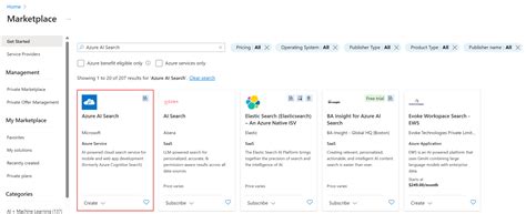 在 azure 门户中创建搜索服务 azure ai search microsoft learn