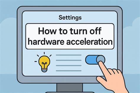 How To Turn Off Hardware Acceleration Easily