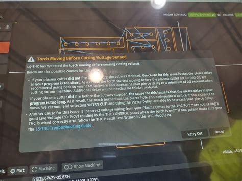 Issue With Cutting LS THC Torch Height Control Langmuir Systems Forum