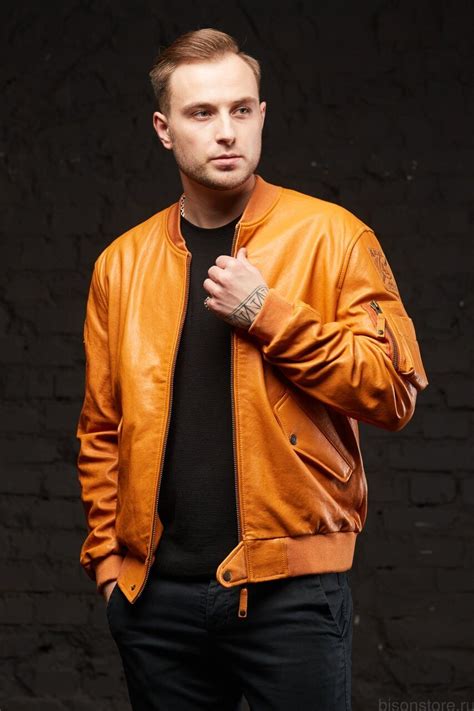 Бомбер МА-1 «Black Aces» Orange в интернет магазине купить