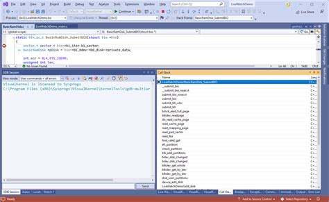 Using Live Watch To Monitor Kernel Mode Code In Real Time Sysprogs Tutorials