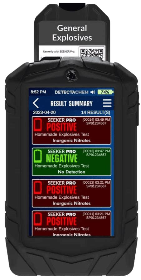 Seeker Pro Explosive Detector Triarii International Consulting Group Llc