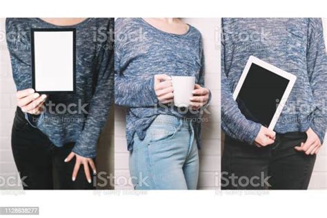 그녀의 손에 태블릿 Pc를 들고 있는 여자 디자인 또는 응용 프로그램 서식 파일 가정 생활에 대한 스톡 사진 및 기타 이미지 가정 생활 개념 개념과 주제 Istock