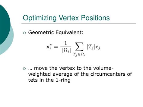 Ppt Variational Tetrahedral Meshing Powerpoint Presentation Free