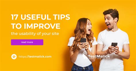 Useful Tips To Improve The Usability Of Your Site TestMatick