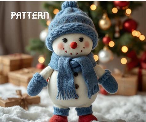 Diy Snowmen Primitive Snowman Pattern To Sew Christmas Sewing Repurposed Sweater And Pillow