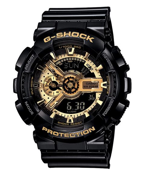 G Shock Men S Analog Digital Black Resin Strap Watch Artofit