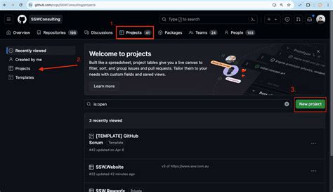 Github Projects Do You Know How To Do Scrum Sswrules