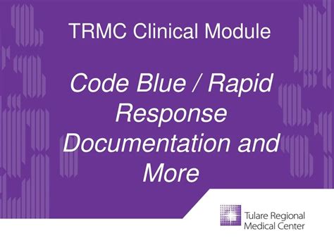 Ppt Code Bluerapid Response Documentation Module Powerpoint