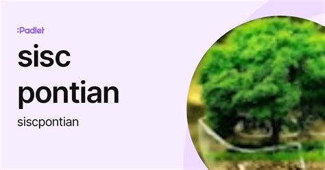 Sisc Pontian Siscpontian Profile Padlet