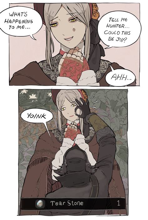 Hunter And Plain Doll Bloodborne Drawn By Giganticbuddha Danbooru