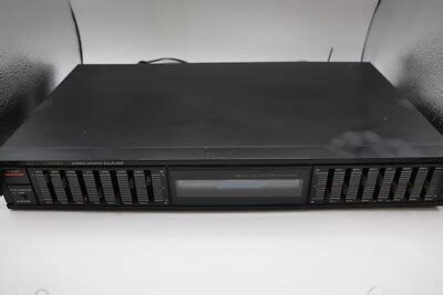 Fisher Graphic Equalizer Eq 867 Made In Japan 7 Band Read Not Tested