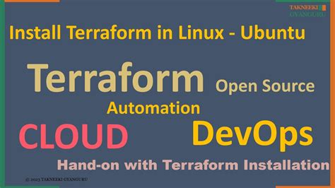 Installing Terraform On Ubuntu Linux Step By Step Guide Youtube