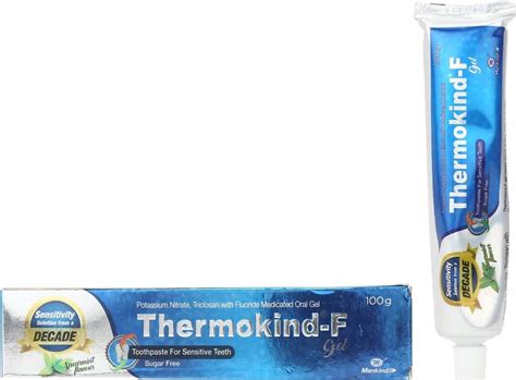 Buy Thermokind F Spearmint Flavour Sugar Free Tube Of 100gm Gel Online And Get Upto 60 Off At