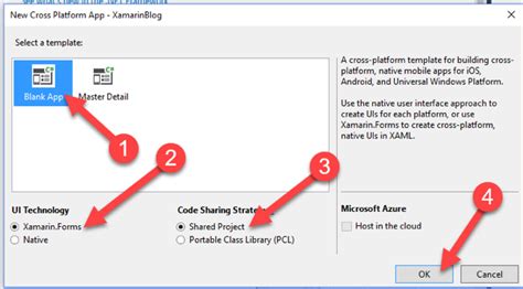xamarin tutorial part 1 create a blank app intertech blog