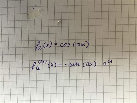 21 Ableitung Bestimmen Rechnen Funktion Gleichungen