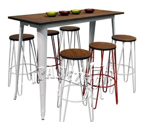 ΤΡΑΠΕΖΙ ΜΠΑΡ ΣΤΑΝΤ ΕΞΩΤΕΡΙΚΟΥ ΧΩΡΟΥ Bar Tolix 1 20Χ0 60