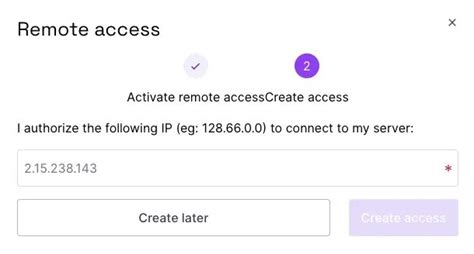 How To Activate Remote Access On An Elastic Metal Server Scaleway Documentation