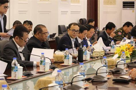 លោកឧបនាយករដ្ឋមន្ត្រីប្រចាំការ វង្សី វិស្សុត ដឹកនាំកិច្ចប្រជុំគណៈកម្មការរៀបចំបុណ្យថ្វាយព្រះសព