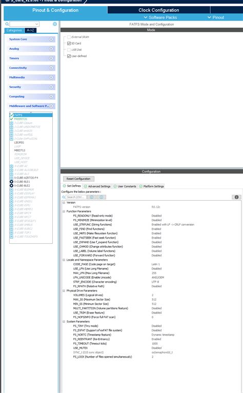 Frnotready With Sdio Microsd 32gb And Mcu Stm32 Stmicroelectronics Community