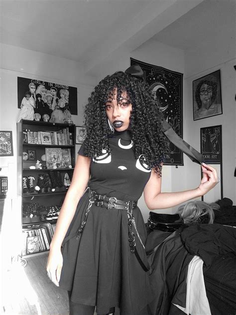Afro Latina Killstar Goth Goth Outfits Afro Latina Gothic Outfits