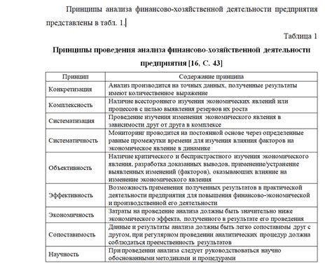 Требования к таблицам в дипломе