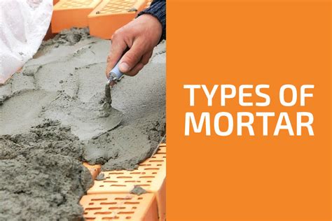 From M To S Types Of Mortar And Mortar Mix Ratios Handymans World