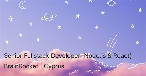 Senior Fullstack Developer Nodejs And React — Teletype