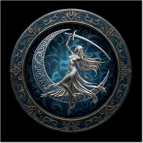Symbol Of Eilistraee Dnd Goddess Of Moonlight And Beauty Baldurs Gate