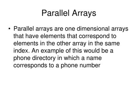 PPT Chapter Eight Arrays PowerPoint Presentation Free Download ID 6140972