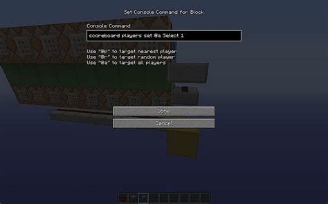 Scoreboard Selector Minecraft Map
