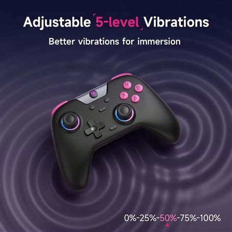 Easysmx Easysmx X05 Pc And Multiplatform Gaming Controller With Hall Effect Joysticks 7 Light