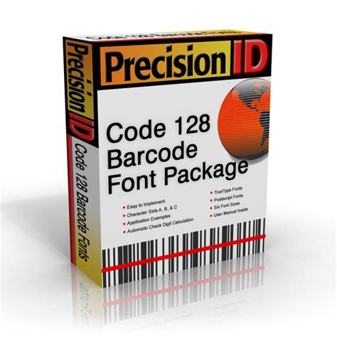 Code 128 Barcode Font Advantage Package百度百科
