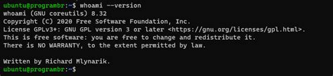 Whoami Command In Linux Unix Uses Of Whoami Command With Example
