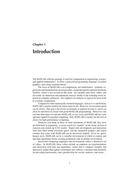Learning Matlab 1 Pdf Matlab Command Line Interface
