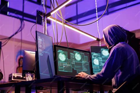 Premium Photo Hacker Doing Ddos Attack On Website