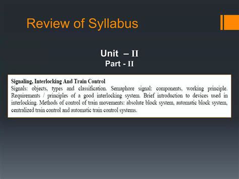 Railway Engineering Signaling Interlocking Train Control System Ppt