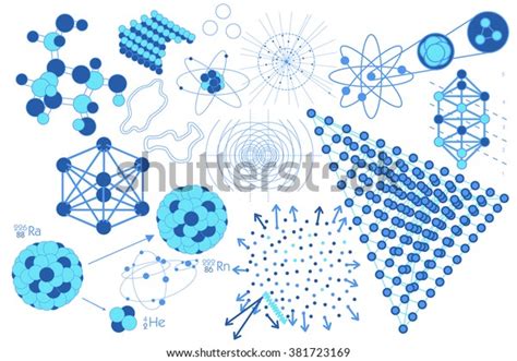 Science Elements Symbols Schemes Physics Chemistry 库存矢量图（免版税）381723169 Shutterstock