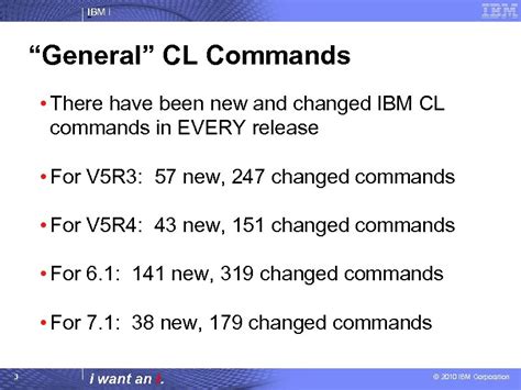 Ibm I Session Cl Enhancements V 5 R