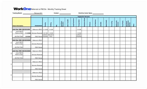 Recruiting Spreadsheet Template