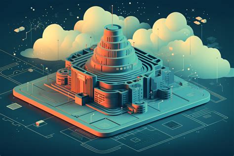 Visualisation Of Digital Data Security Graphic By Microstock · Creative Fabrica