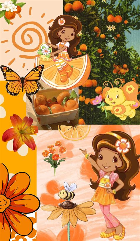 Orange Blossom🍊 Strawberry Shortcake Cartoon Orange Blossom