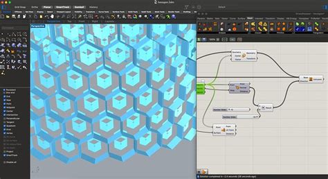 Hexagonal Pattern On Fillet Cylinder Shape Grasshopper Mcneel Forum