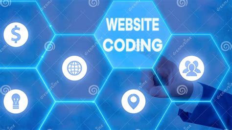 Conceptual Hand Writing Showing Website Coding Business Photo