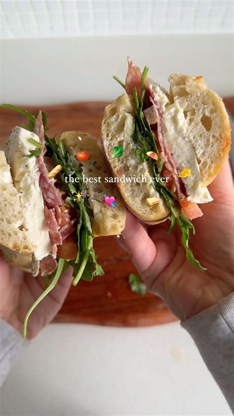 Late Lunch Sandwich Video In 2024 Cooking Food Cafe Food