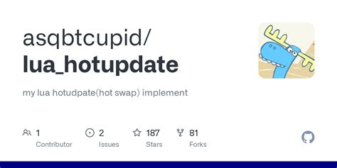 Github Asqbtcupidluahotupdate My Lua Hotudpatehot Swap Implement